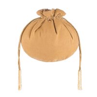 Black Dilara Monogram Potli Pouch | Lovetobag